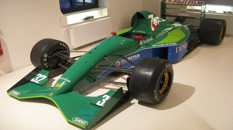 Formula One: Michael Schumacher’s iconic Jordan 191 is up for sale