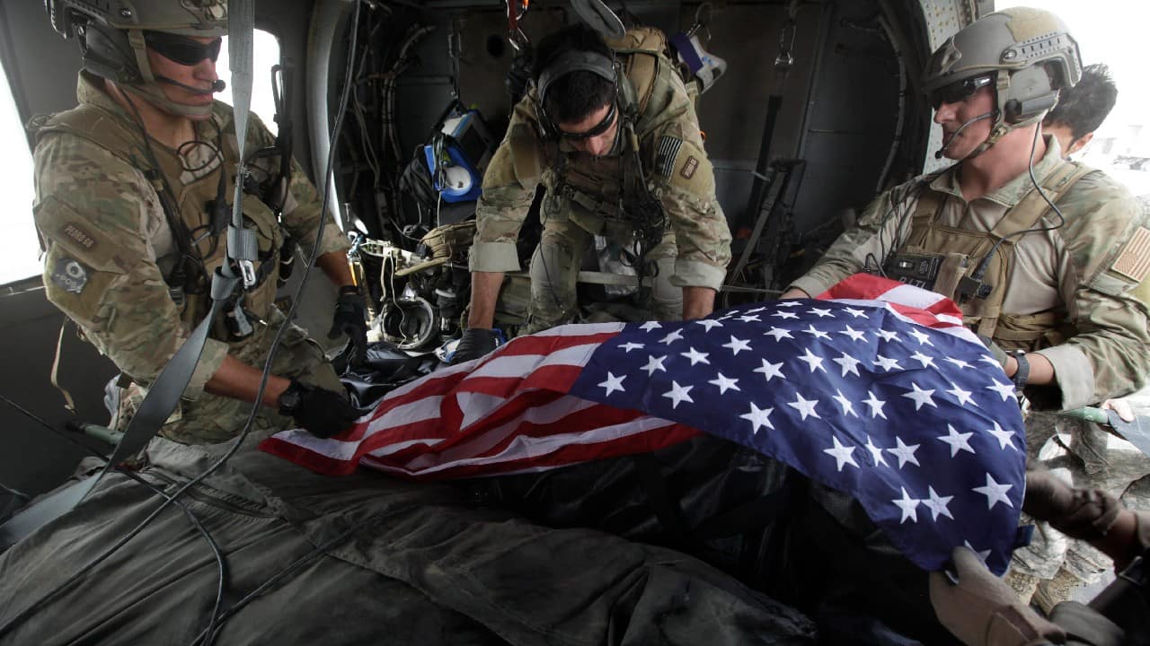 See pictures of US troops leaving Afghanistan after a bloody 20-year ...