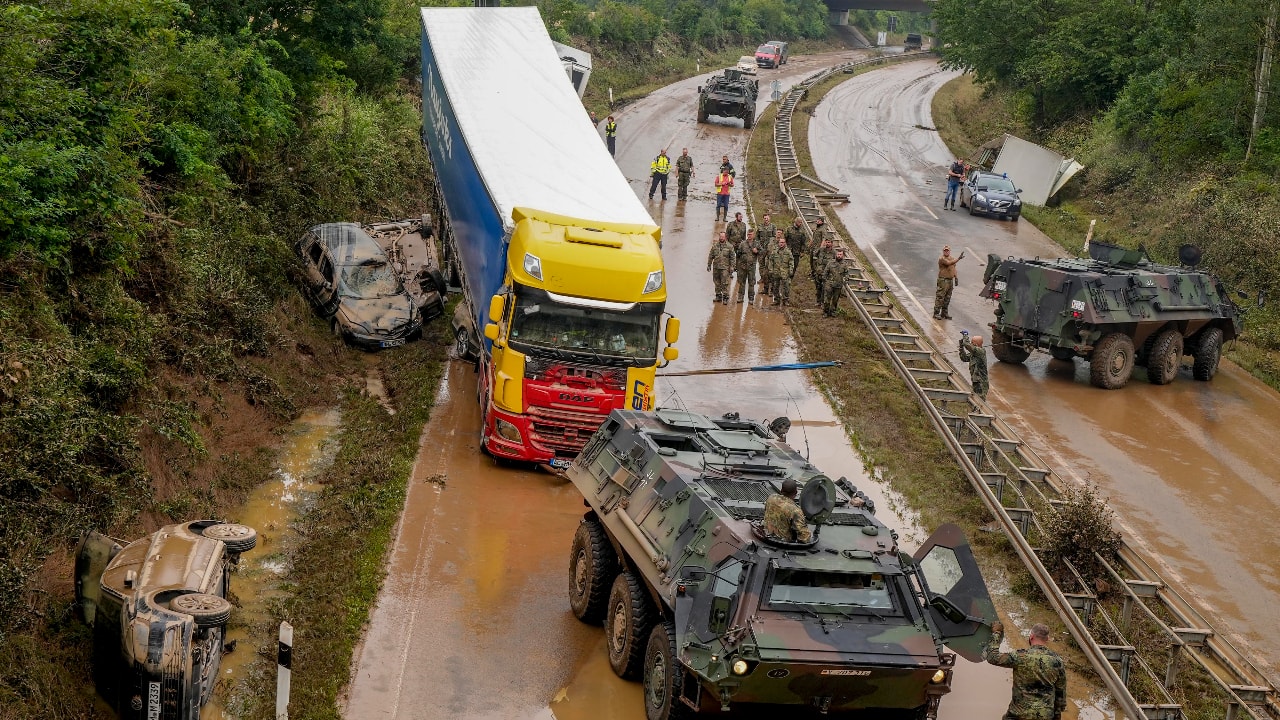 In Pics | Severe floods strike Germany, Belgium; over 150 dead as water ...