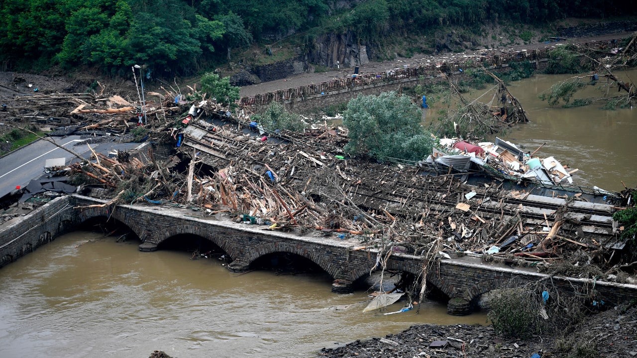 In Pics | Severe floods strike Germany, Belgium; over 150 dead as water ...