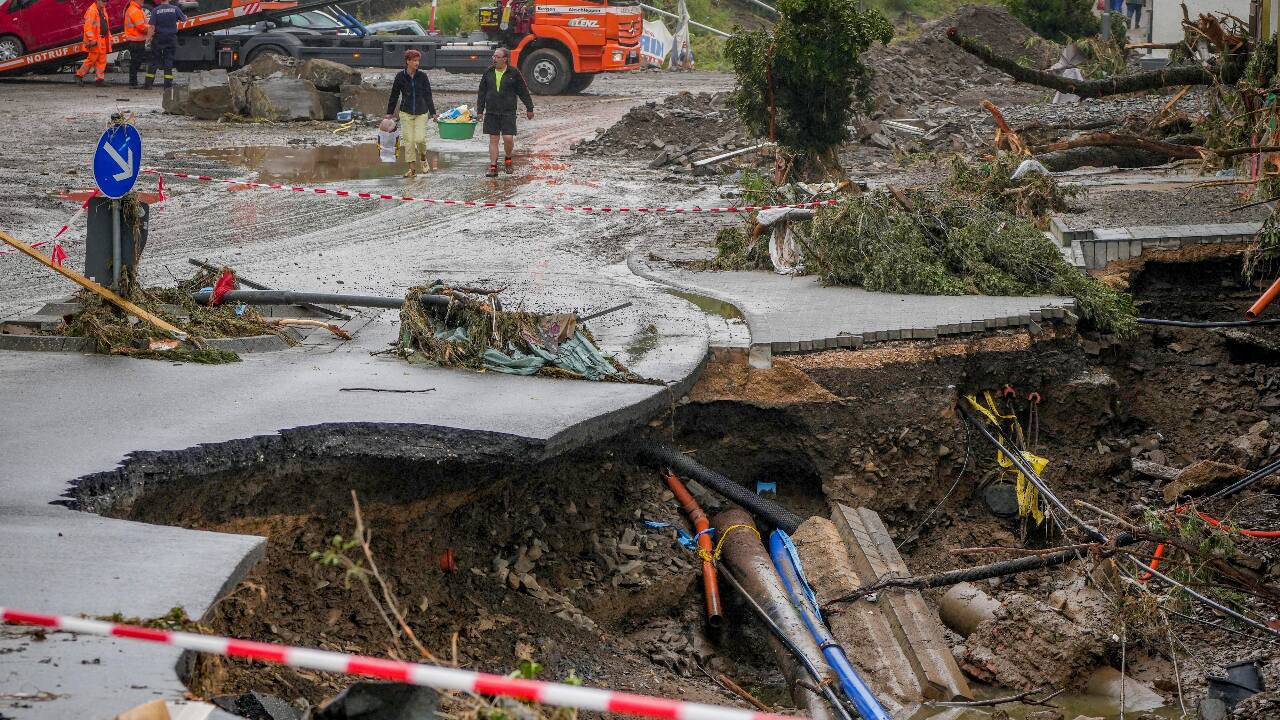 In Pics | Severe floods strike Germany, Belgium; over 150 dead as water ...