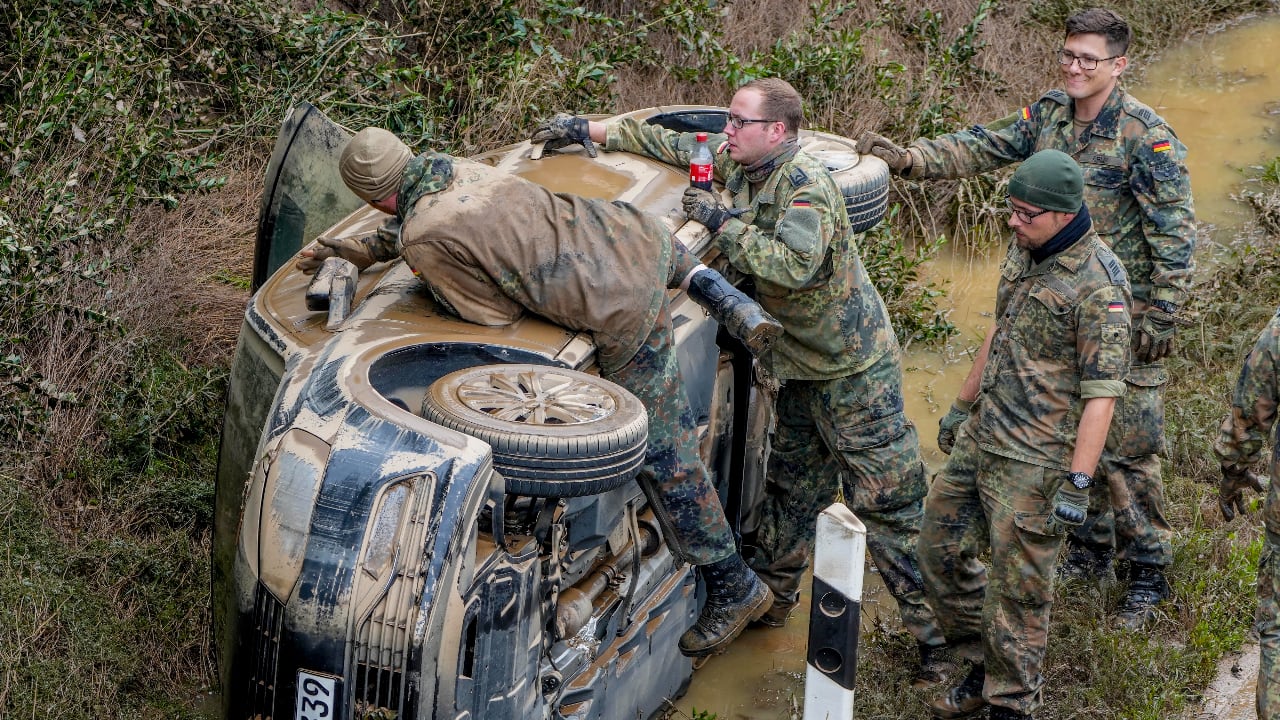 In Pics | Severe floods strike Germany, Belgium; over 150 dead as water ...