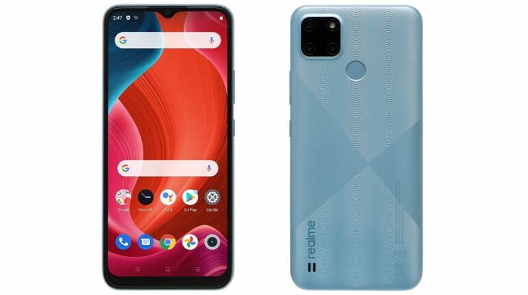 Realme C21Y launched with Unisoc SoC, 5,000 mAh battery, triple rear ...
