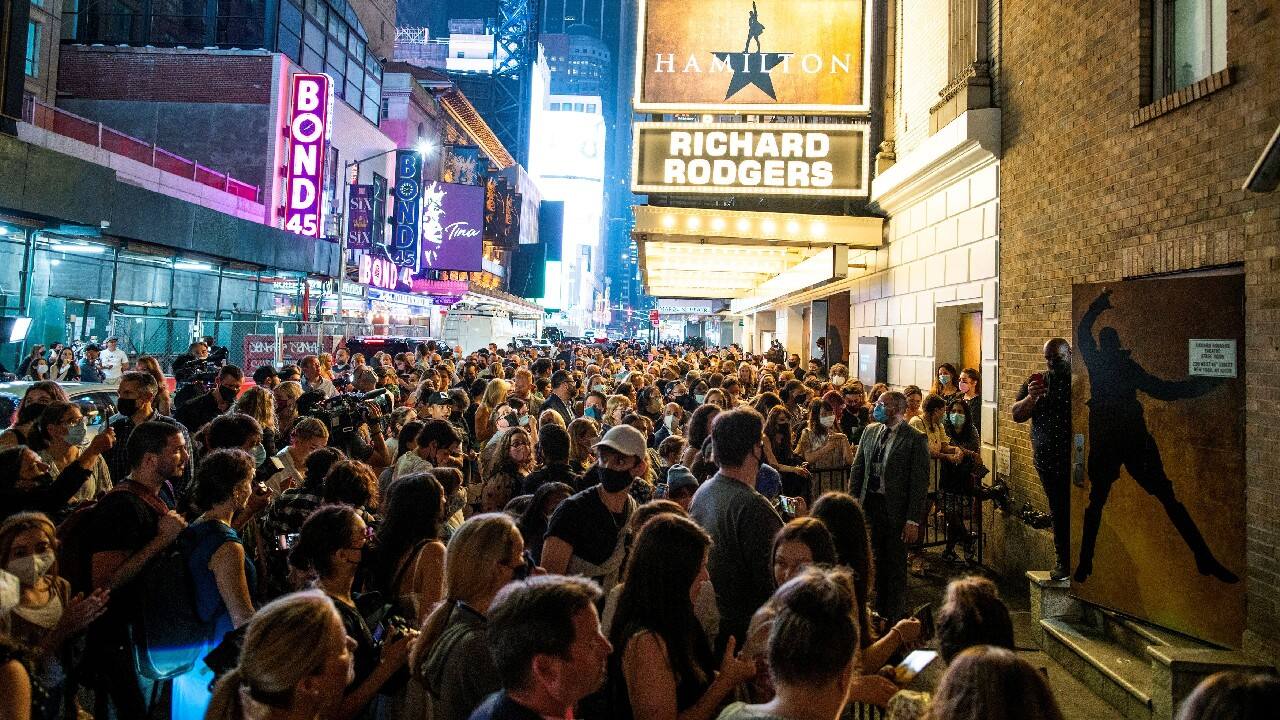 After 18 months of eerie silence, Broadway roars back to life ...