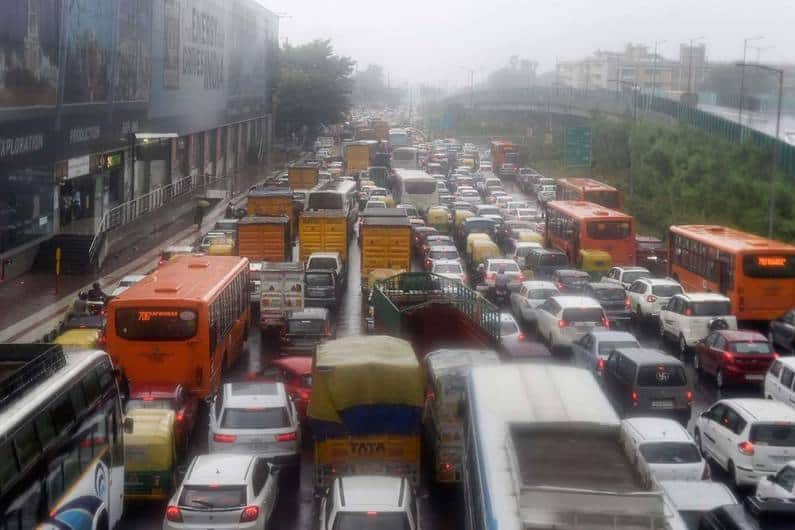In Pics | Delhi records highest rainfall in 46 years; waterlogging ...