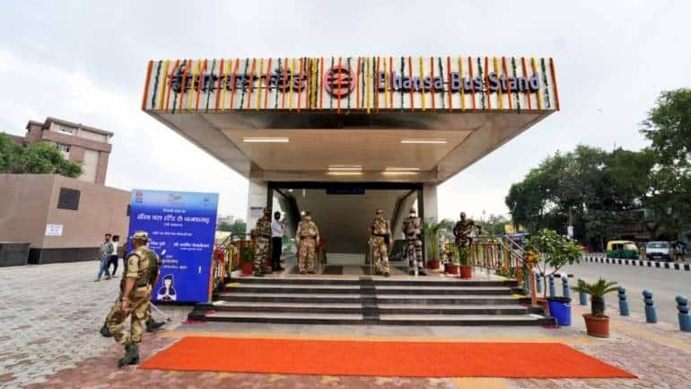 In Pics | Delhi Metro's Najafgarh-Dhansa Bus Stand corridor opens for ...