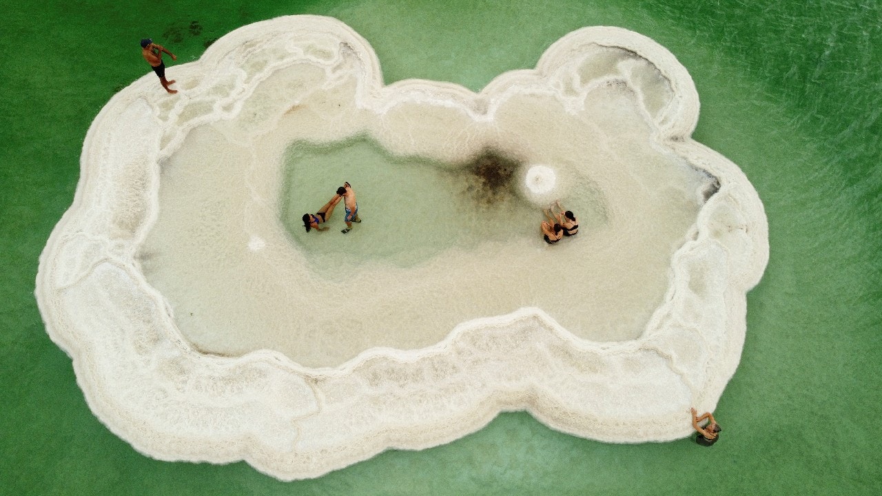 In Pics | The shrinking Dead Sea | Moneycontrol News