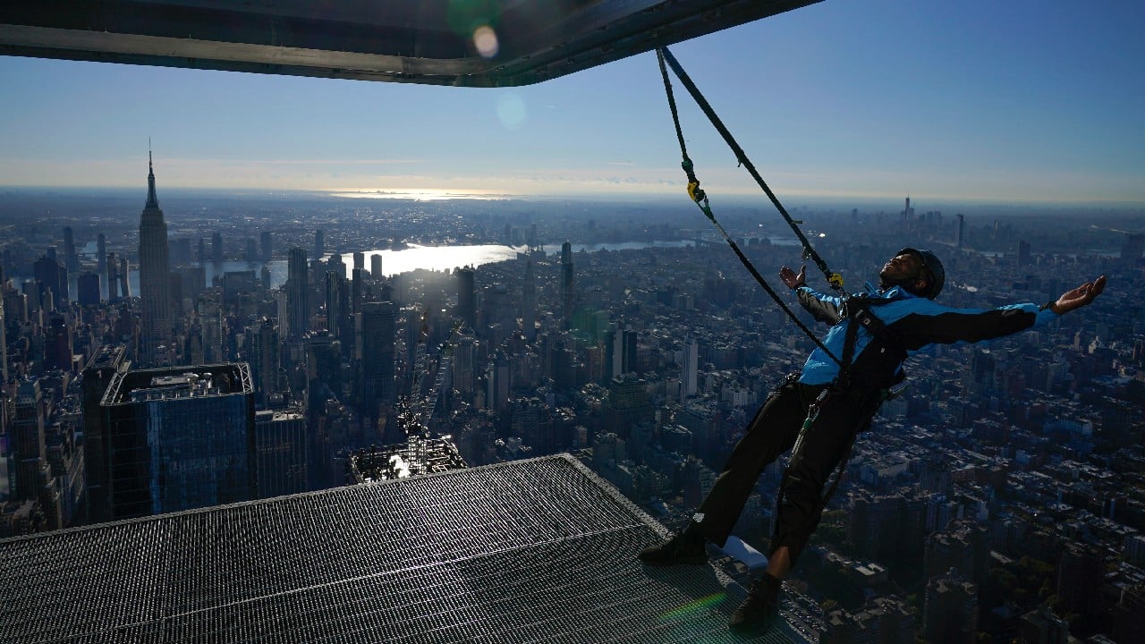 Do look down: Scaling one of NYC's tallest skyscrapers
