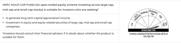 HDFC Multi Cap Fund: One-Stop-Solution To Diversify Across Market Cap ...