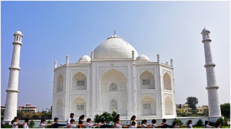 Madhya Pradesh businessman builds Taj Mahal replica home for wife