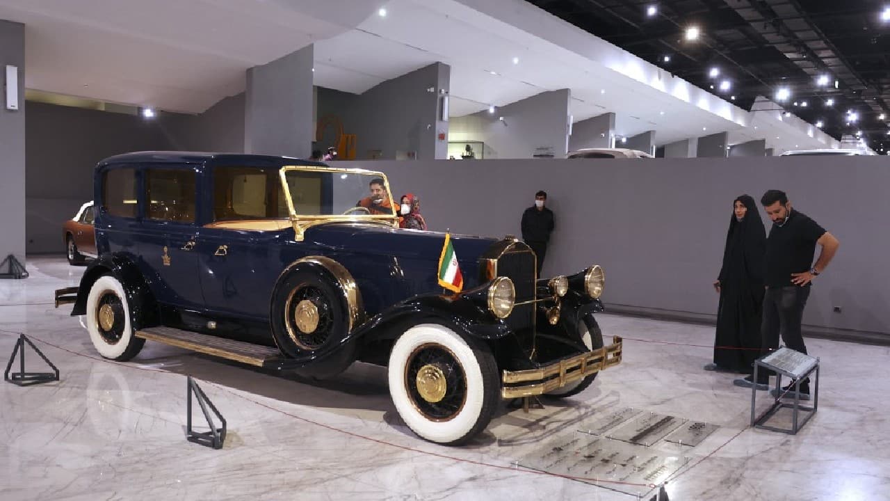 Vintage cars show racy past of Iran's toppled royalty
