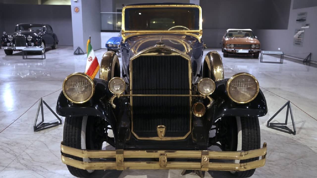 Vintage cars show racy past of Iran's toppled royalty