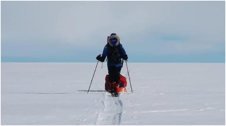 Harpreet Chandi, first Indian-origin woman to trek solo to South Pole ...