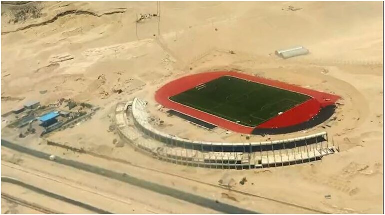 Watch: Stunning view of India’s highest football stadium at 10,000 feet
