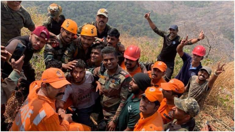 Watch: Incredible rescue of man trapped on Kerala hill without food ...