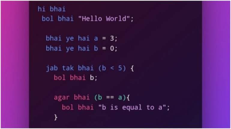 Bhai Lang A New Programming Language By 2 Indians Takes Twitter On A Joyride