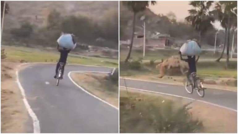 Anand Mahindra spots 'human segway' with 'built in gyroscope in body'