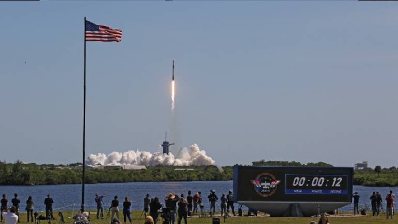 In Pics | First private mission launches for International Space ...