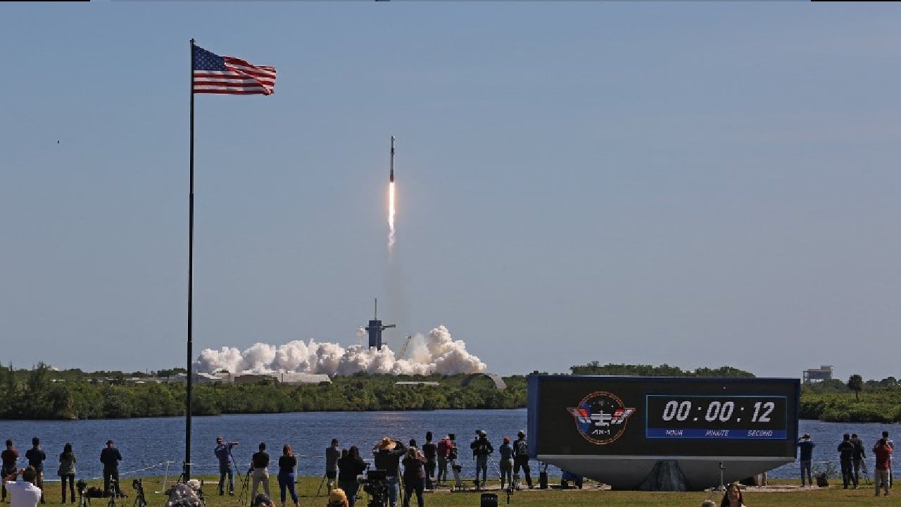 In Pics | First private mission launches for International Space ...