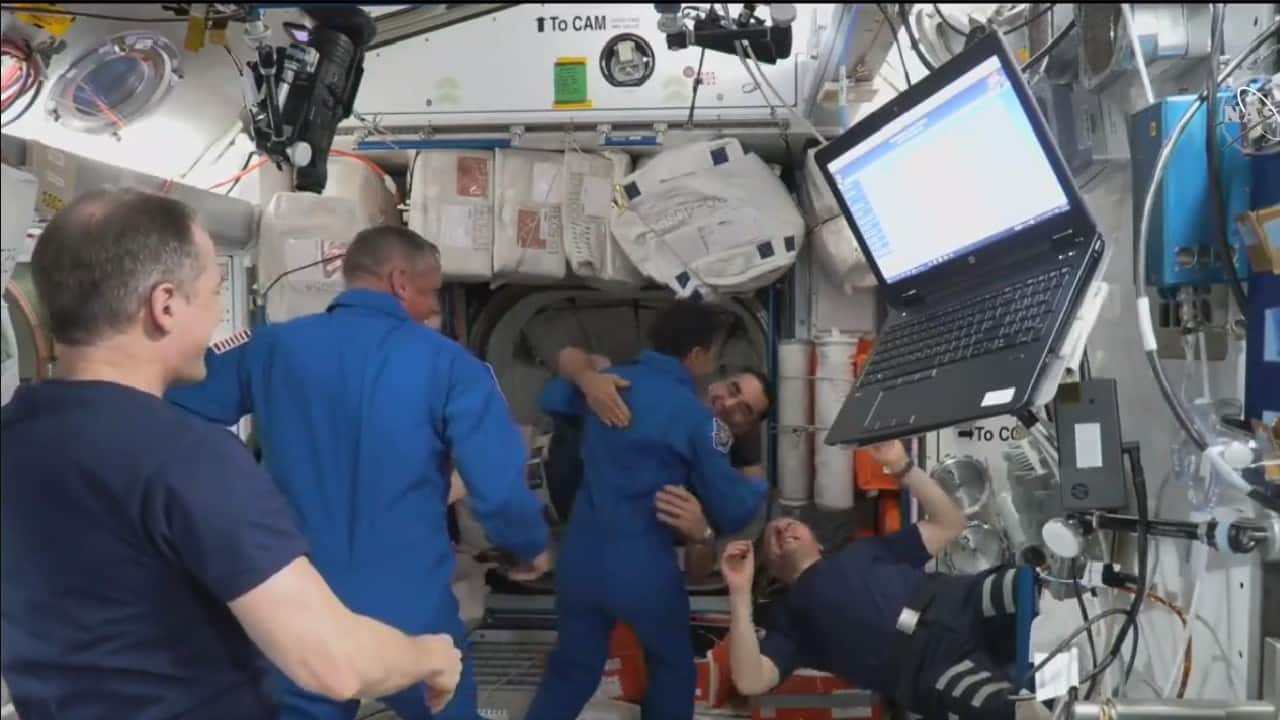 Pics From Above Our Heads | NASA astronauts launched by SpaceX welcomed ...