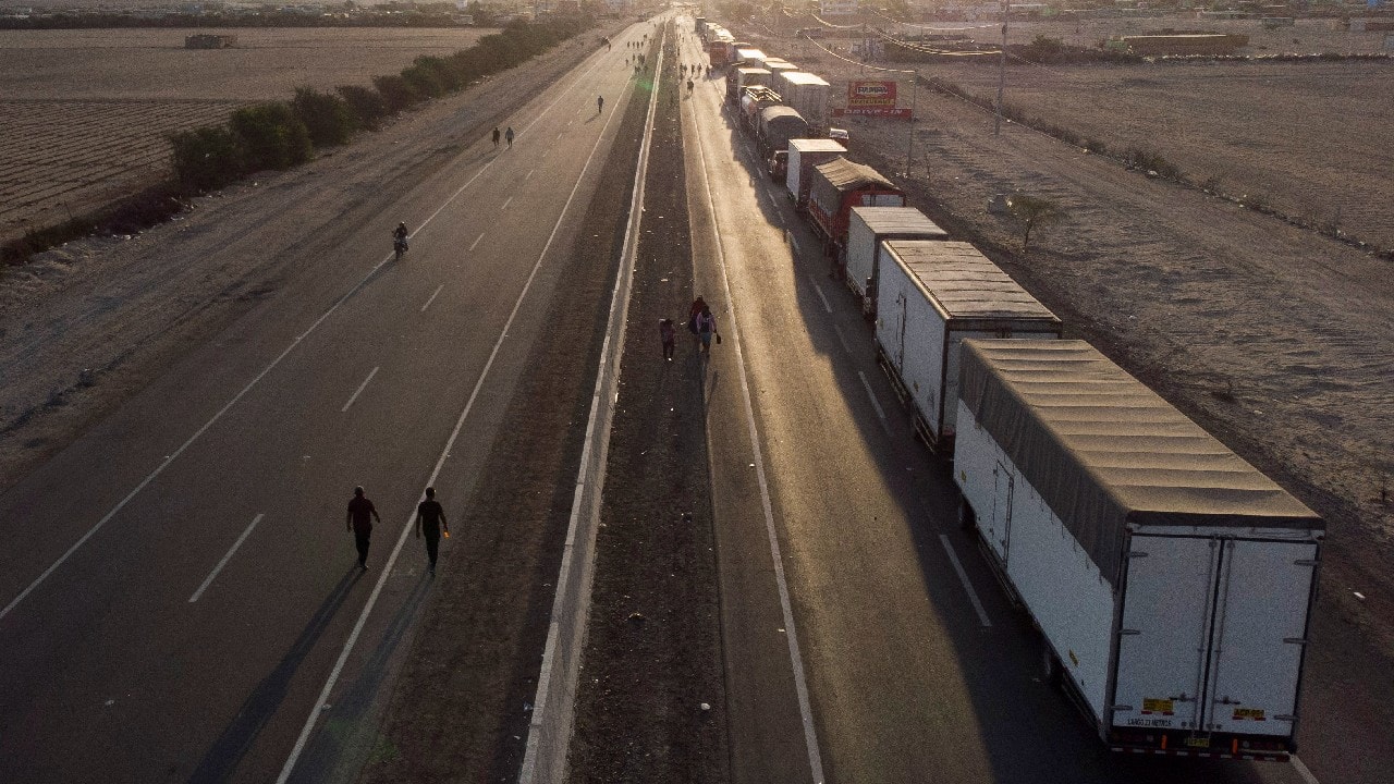 In Pics | Peru imposes curfew in Lima after protests over fuel price ...