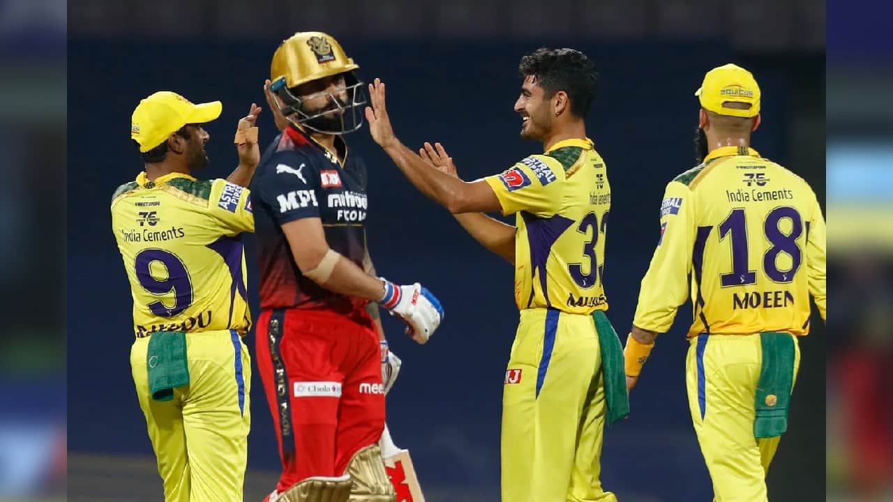 IPL 2022 | CSK beats RCB to register its first win of the season