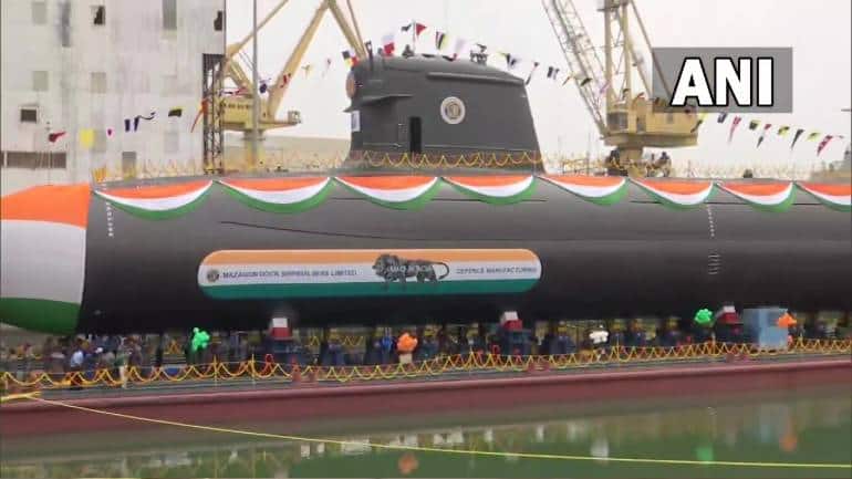In Pics | INS Vagsheer, the sixth Scorpene Submarine under Project 75 ...