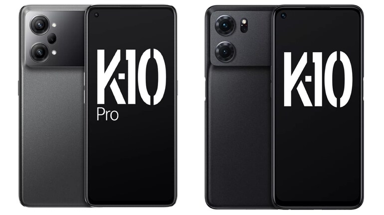 Oppo K10 5G, Oppo K10 Pro 5G launched with 120Hz Display, Triple ...