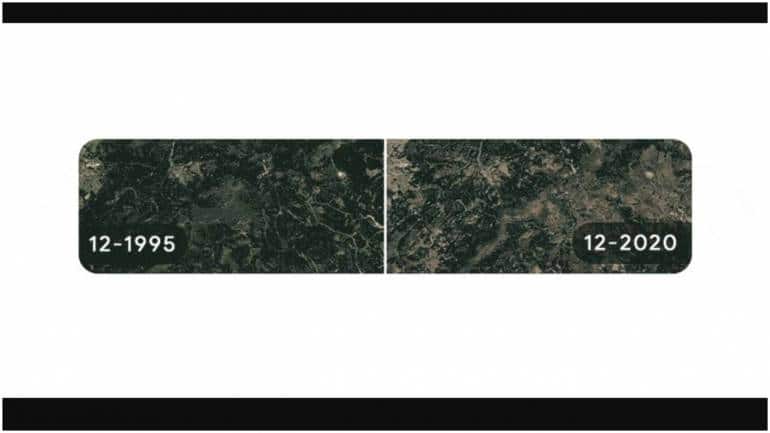 Earth Day 2022: Google Doodle time-lapse shows stark effects of climate ...