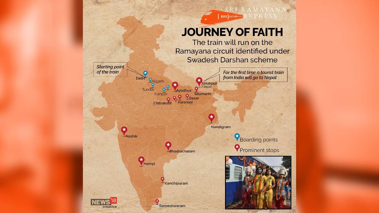 IRCTC to begin 18-day ‘Shri Ramayana Yatra’ train on June 21; here’s ...
