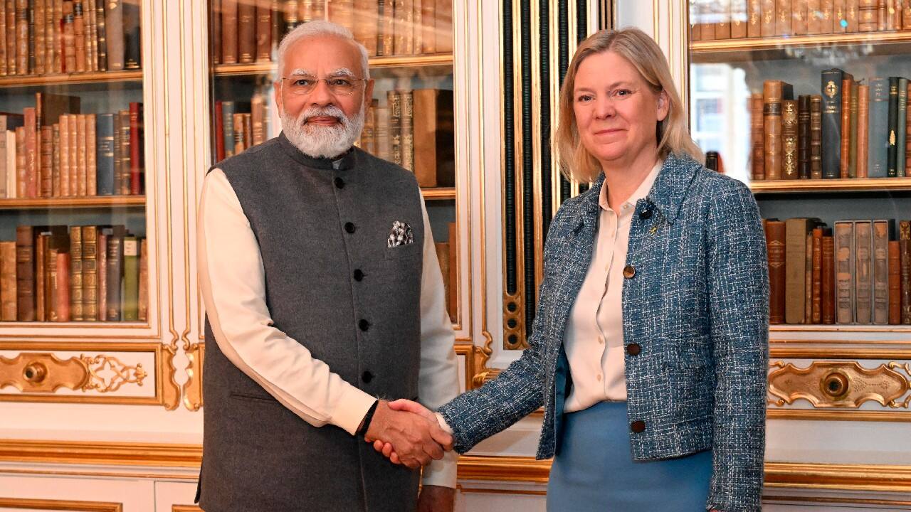 PM Narendra Modi attends second India-Nordic Summit in Denmark during ...