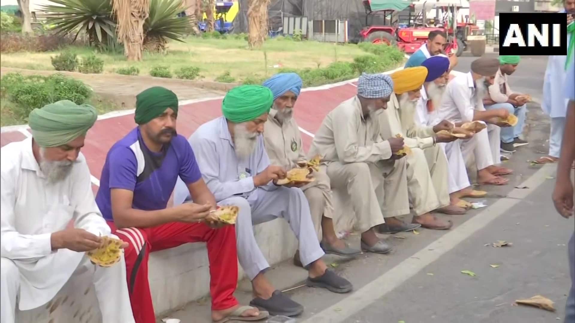 Farmers protest against Punjab government at border points over various ...