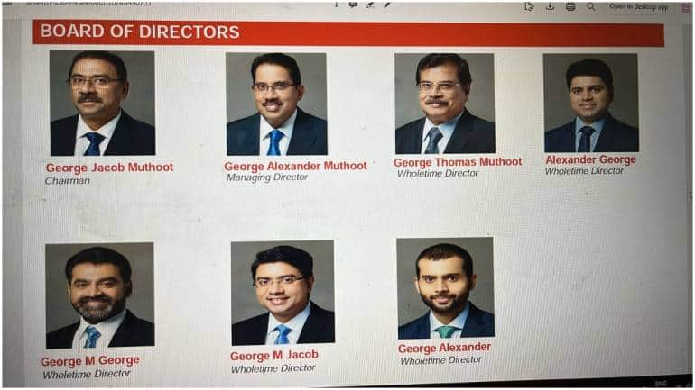 By George! Why pic of Muthoot Group board of directors has Twitter amused