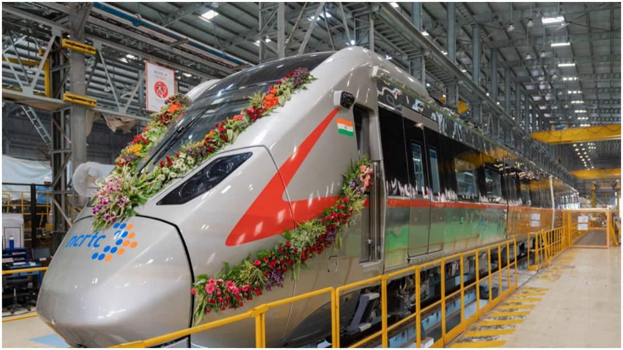 In photos: India’s first semi high-speed train from Delhi to Meerut ...
