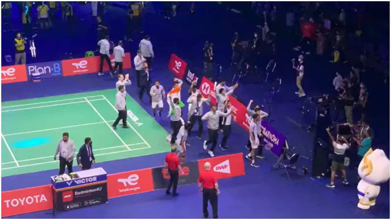 In photos: India creates history with first Thomas Cup title ...