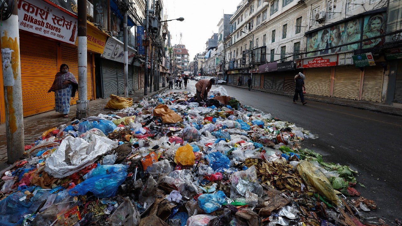 Piles of garbage put off tourists and residents in Nepal’s capital