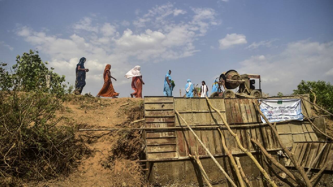 In Pics | Women water warriors transform parched lands in Madhya ...