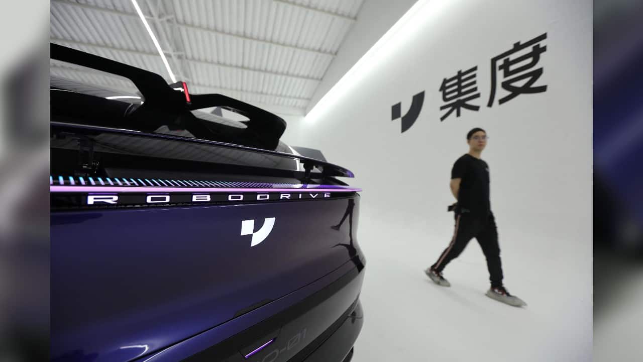 In Pics | Electric vehicle firm Jidu unveils first 'robot car'