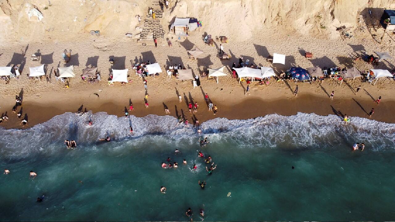 For the first time in years, Gazans enjoy clean seawater