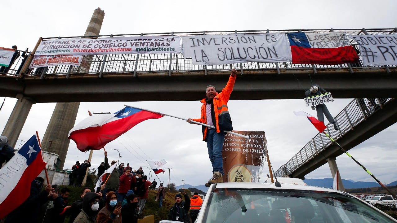 In Pics | Miners in Chile strike at copper giant Codelco