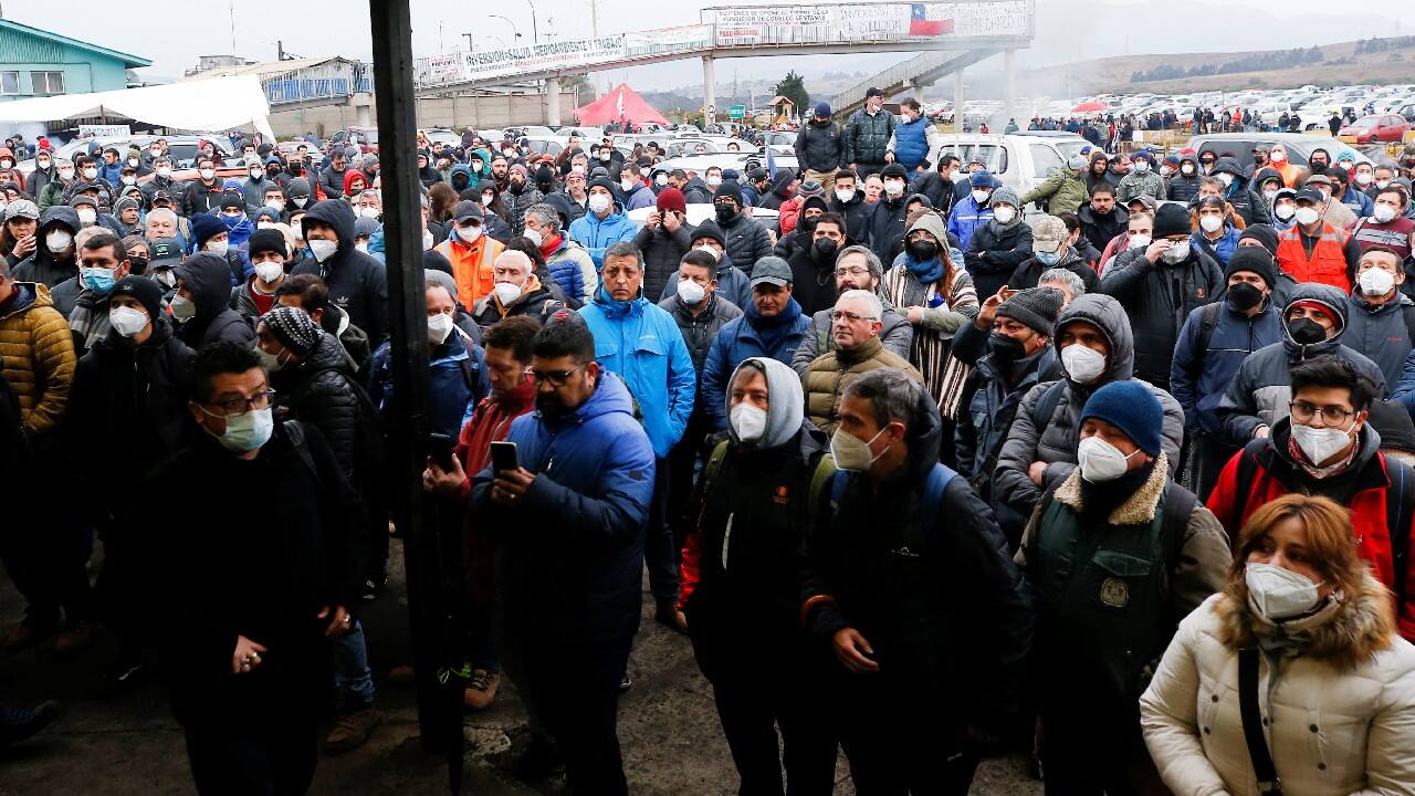 In Pics | Miners in Chile strike at copper giant Codelco
