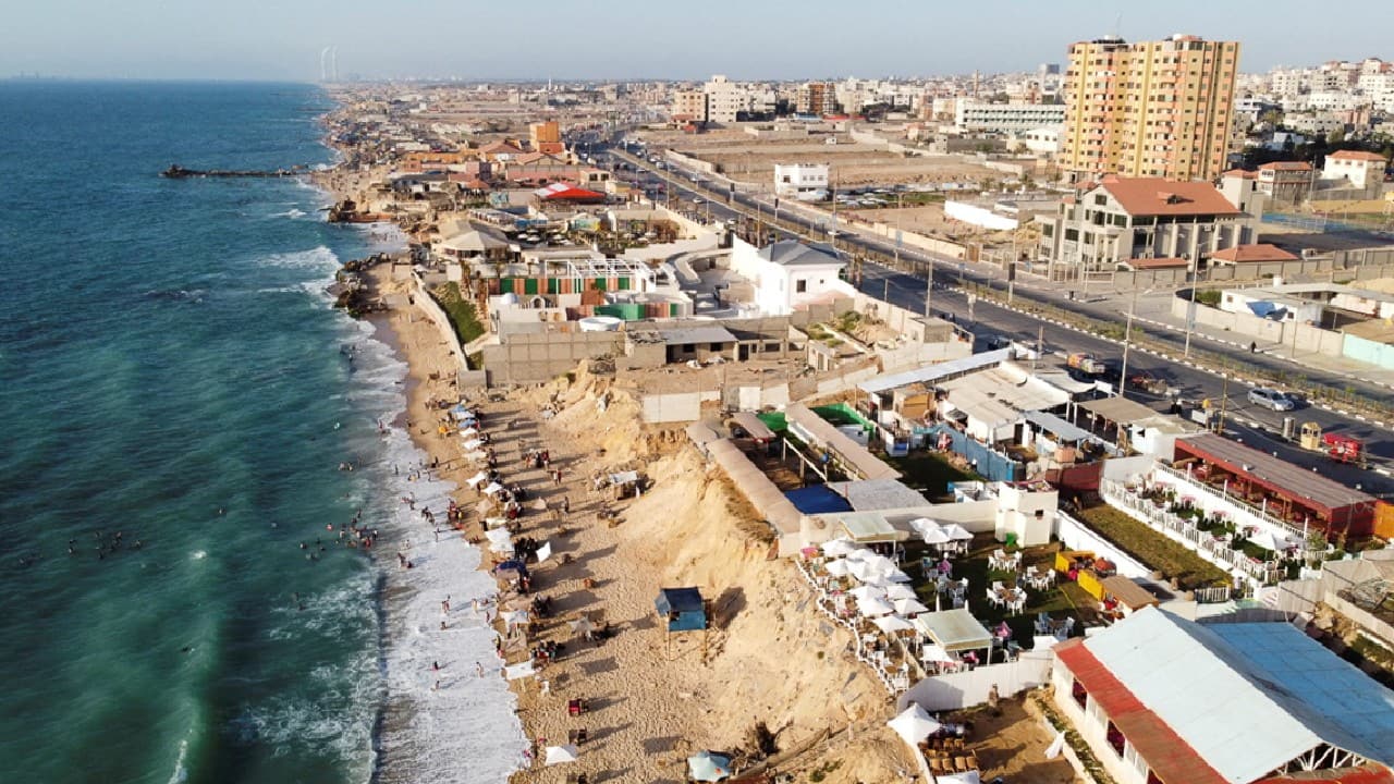 For the first time in years, Gazans enjoy clean seawater