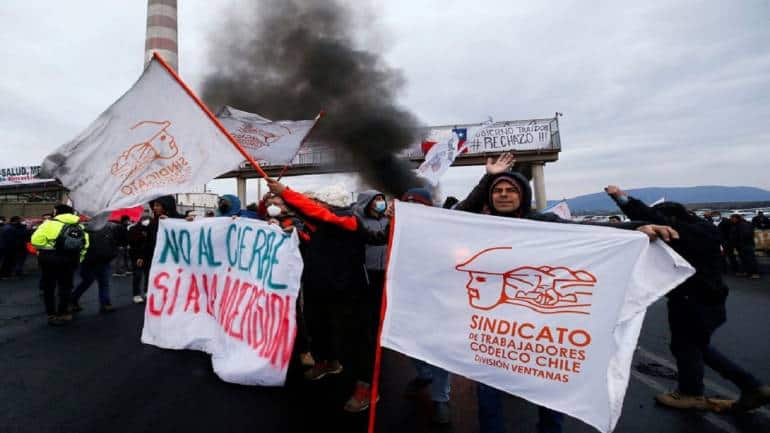 Chilean miners strike at copper giant Codelco; government plays down impact