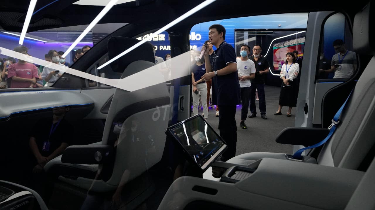 In Pics | Baidu unveils Apollo RT6, its latest autonomous electric vehicle