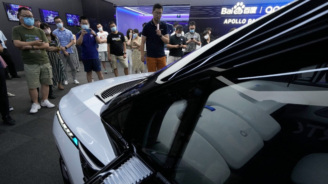 In Pics | Baidu unveils Apollo RT6, its latest autonomous electric vehicle