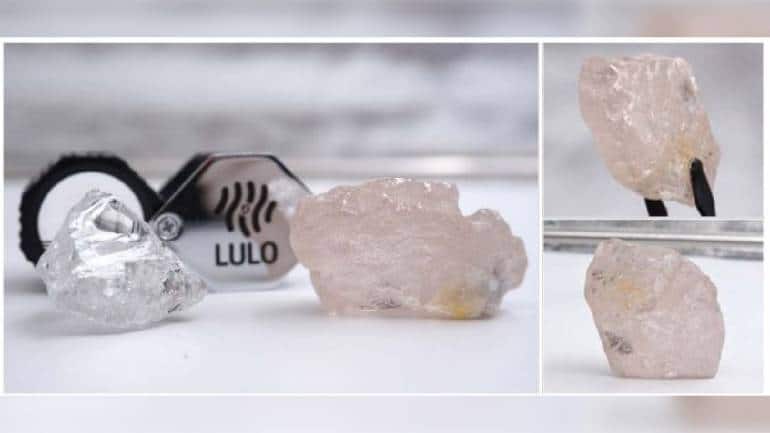In Pics | Rock of ages: Rare 170-carat pink diamond found in Anglo's Lulo