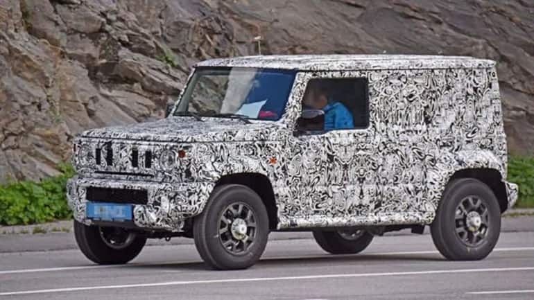 India-bound Maruti Suzuki Jimny 5-door variant finally spied testing in ...