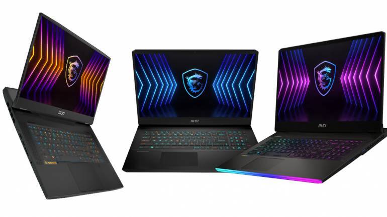MSI India launches new gaming laptops with Intel's 12th Gen Intel Core ...