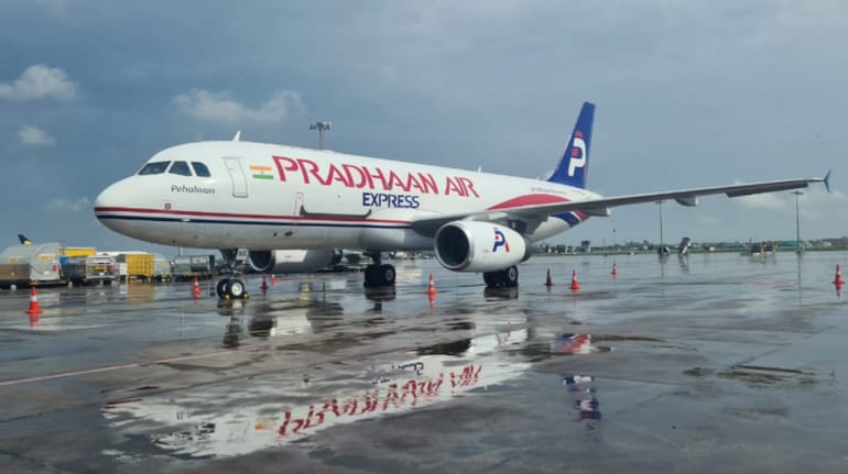 Exclusive: Pradhaan Air's 'Pehalwan', world's first A320P2F, arrives in ...