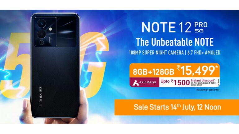 Infinix Note 12 5G, Note 12 Pro 5G launched in India: Check price ...